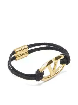 Valentino Garavani Vlogo Rope Bracelet - Gold