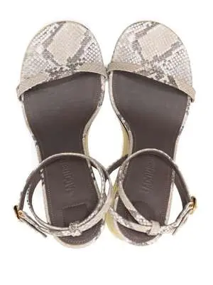 Jacquemus Les Doubles 120mm Sandals