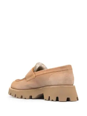 Santoni Penny Loafers