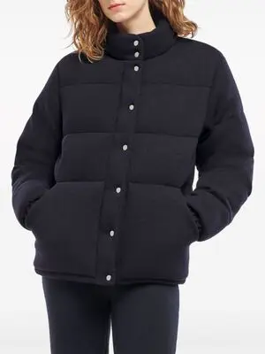BARRIE Cashmere Puffer Jacket - Black