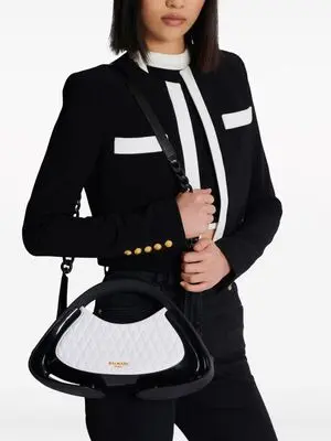 Balmain Medium Jolie Madame Shoulder Bag - Black