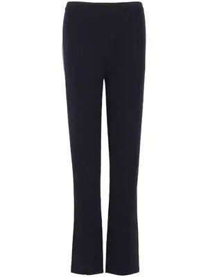 BARRIE X Sofia Coppola Cropped Knitted Leggings - Blue
