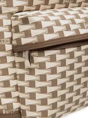 Bally Graphic-print Faux-leather Backpack
