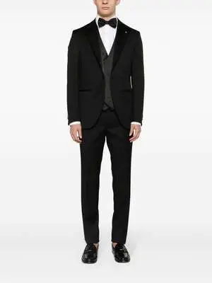 LUIGI BIANCHI MANTOVA Single-breasted Three-piece Suit