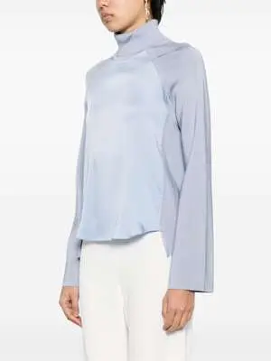 Simkhai Mateo Panelled Turtleneck Top