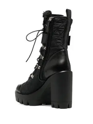 GIUSEPPE ZANOTTI Lace-up Platform Boots