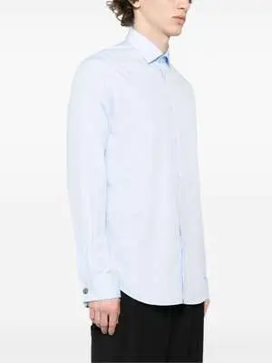 Paul Smith Cotton Poplin Buttoned Shirt
