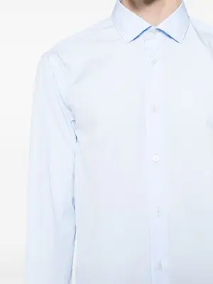 Paul Smith Cotton Poplin Buttoned Shirt