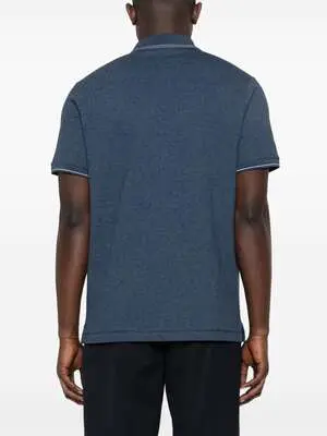 Paul & Shark Logo-patch Cotton Polo Shirt