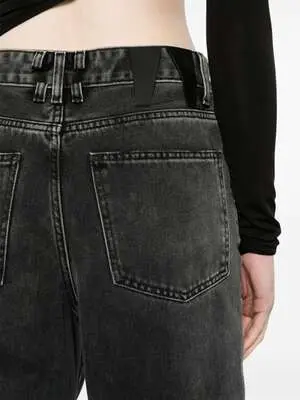 DARKPARK Karen Distressed Tapered Jeans - Grey
