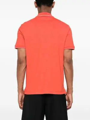 Paul & Shark Logo-patch Cotton Polo Shirt