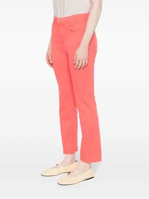 Jacob Cohen Kate High-rise Straight-leg Jeans - Pink