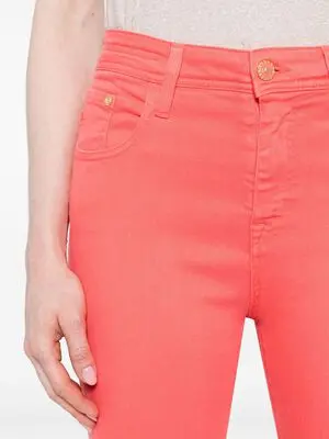 Jacob Cohen Kate High-rise Straight-leg Jeans - Pink