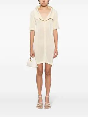 Jacquemus La Mini Robe Manta Dress - Yellow