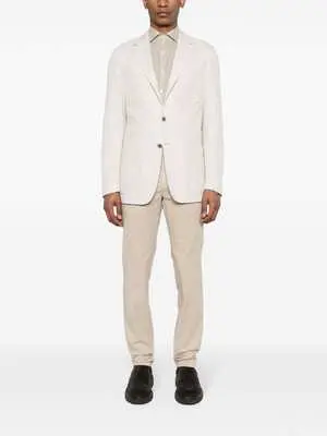 Canali Mélange-effect Blazer