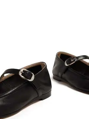Le Monde Beryl Buckle-fastening Mary Jane Flats