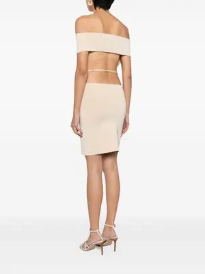 Jacquemus La Robe Cubista Minidress - Yellow