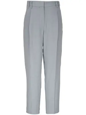 Brunello Cucinelli Monili Chain Embellished Tapered Trousers