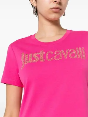 Just Cavalli Logo-embellished Shirt Dress