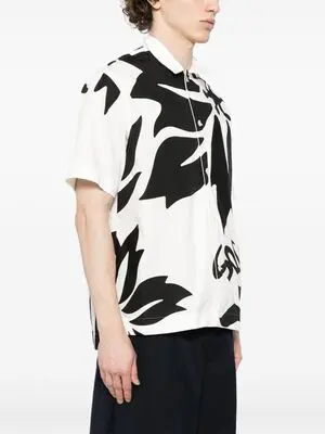 Sacai Floral-print Shirt