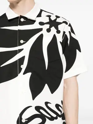 Sacai Floral-print Shirt