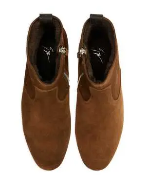 GIUSEPPE ZANOTTI Ron Ankle Boots - Brown