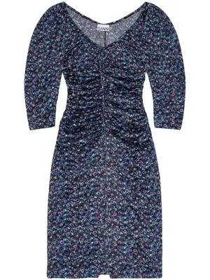 Ganni 3/4 Sleeve Cocktail Dresses
