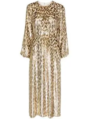 Simkhai Leopard-print Maxi Dress