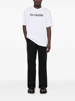 Dolce & Gabbana Logo-print Cotton T-shirt - White