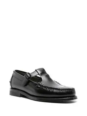 Hereu Alber Leather Loafers - Black
