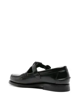 Hereu Alber Leather Loafers - Black