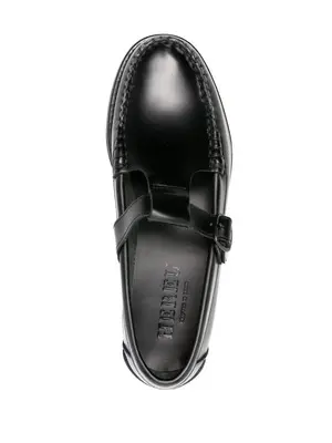 Hereu Alber Leather Loafers - Black