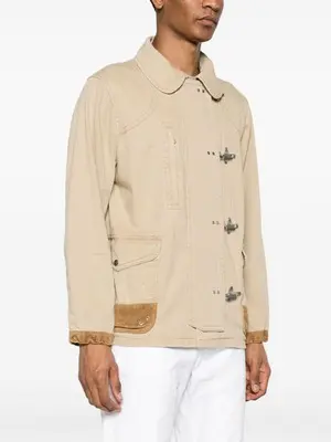FAY 4 Ganci Cotton Jacket - Neutrals