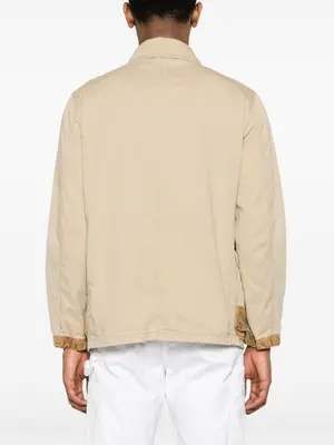 FAY 4 Ganci Cotton Jacket - Neutrals