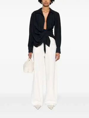Jacquemus La De Nîmes Organic-cotton Jeans - Neutrals