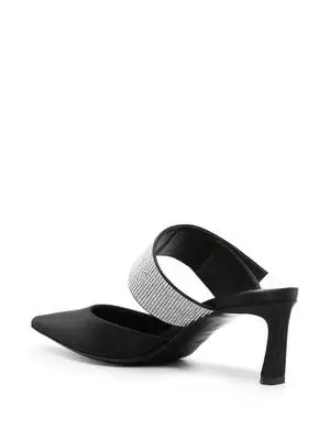SERGIO ROSSI Paris 60mm Satin Mules