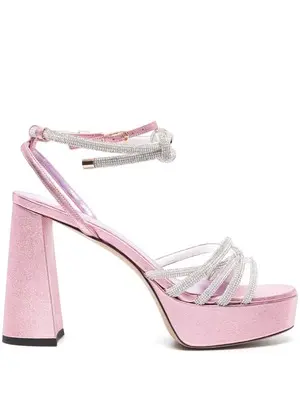 PATOU X Bettina Vermillon Babsy Sandals