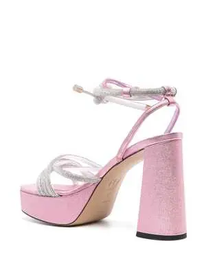 PATOU X Bettina Vermillon Babsy Sandals
