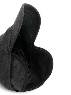 N.peal Cashmere Baseball Cap - Grey