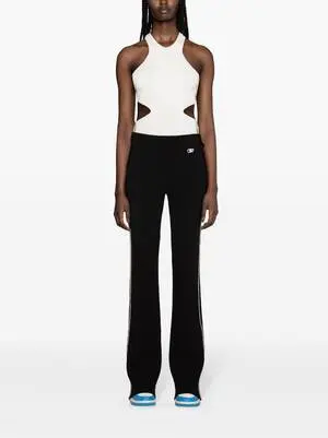 Off-White Side-stripe Flared Trousers