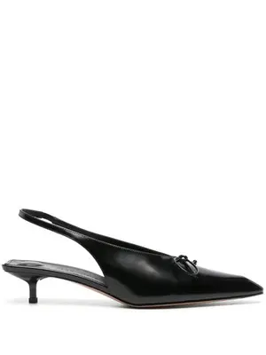 Jacquemus Les Slingbacks Cubisto Pumps - Black