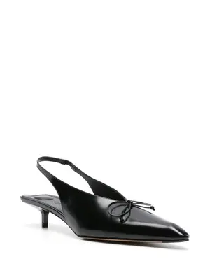 Jacquemus Les Slingbacks Cubisto Pumps - Black