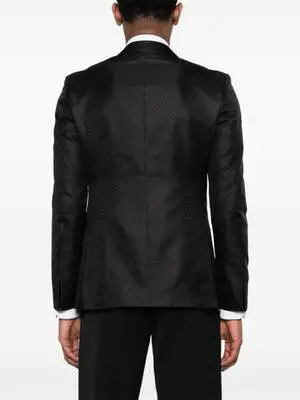 Corneliani Single-breasted Silk Blazer
