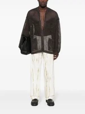 Emporio Armani Abstract-print Jeans