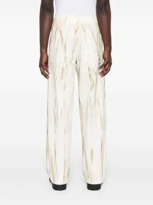 Emporio Armani Abstract-print Jeans