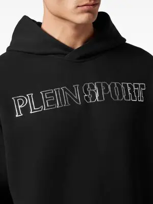PLEIN SPORT Logo-print Hoodie