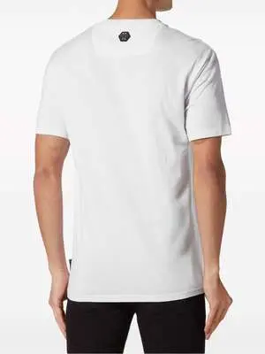 Philipp Plein Teddy Bear Cotton T-shirt - White