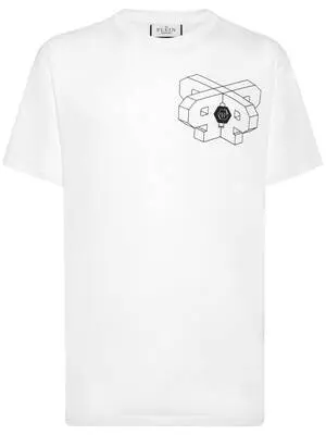 Philipp Plein Wire Frame Cotton T-shirt