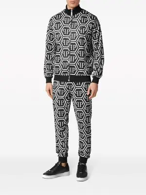 Philipp Plein Monogram-print Track Jacket