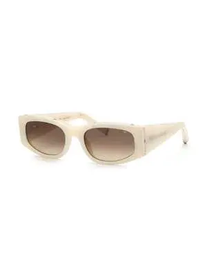Philipp Plein Round-frame Crystal-embellished Sunglasses